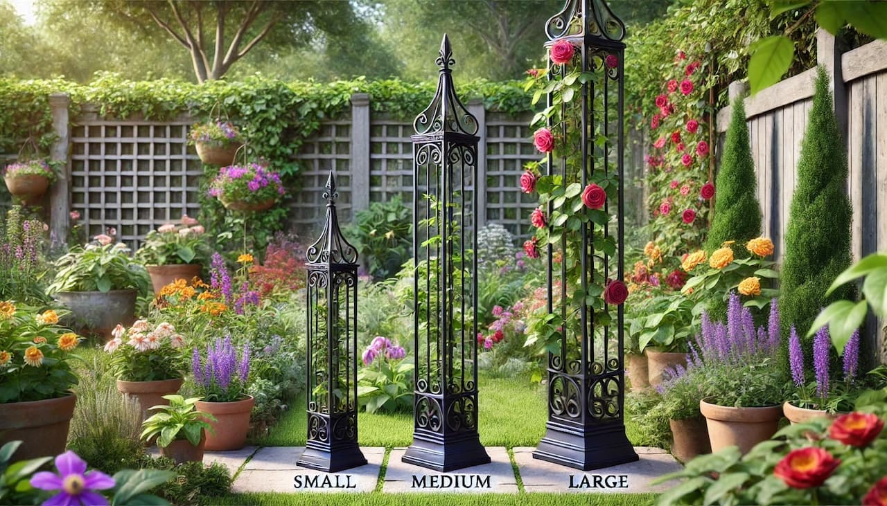 オベリスクを使って庭を格上げ！初心者向けの選び方や設置ガイド | おにわにわ